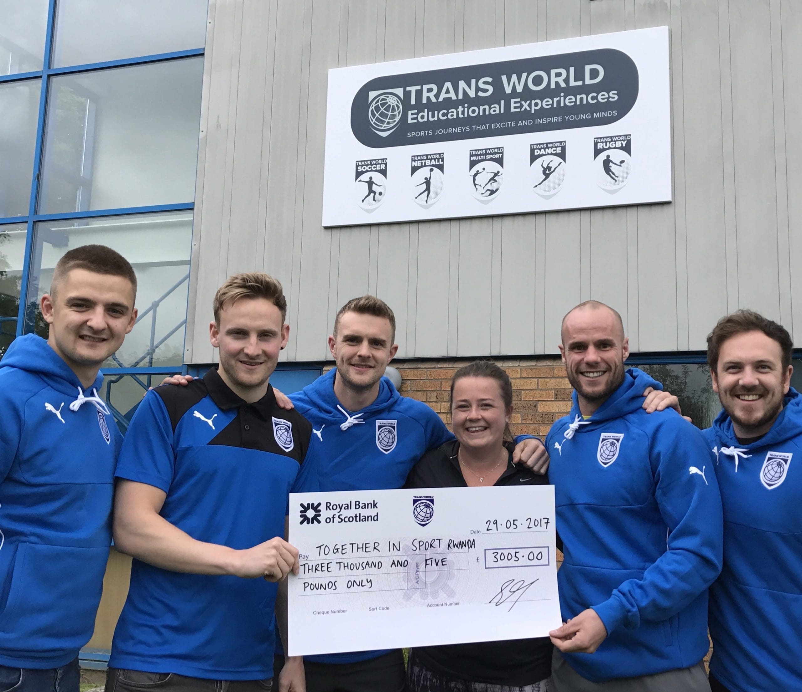 Partner Charity Donation - Together in Sport, Rwanda - Twedex